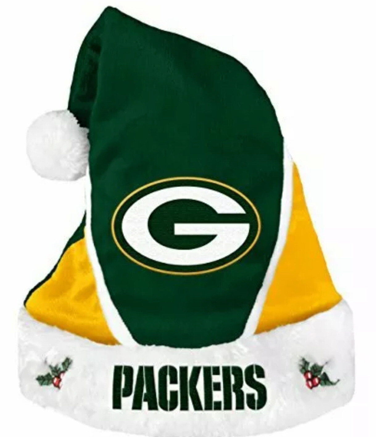 NFL Green Bay Packers Holiday Christmas Santa Hat | eBay