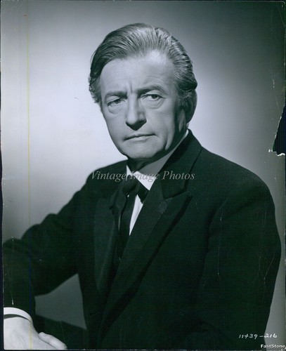 1950 Photo Claude Rains Marries Concert Pianist Madame Agi Jambor Actor ...