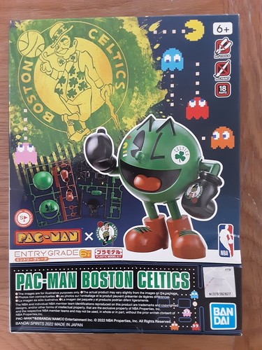 Boston Celtics Pac-Man Model Kit, Bandai 2022, NBA | eBay Australia