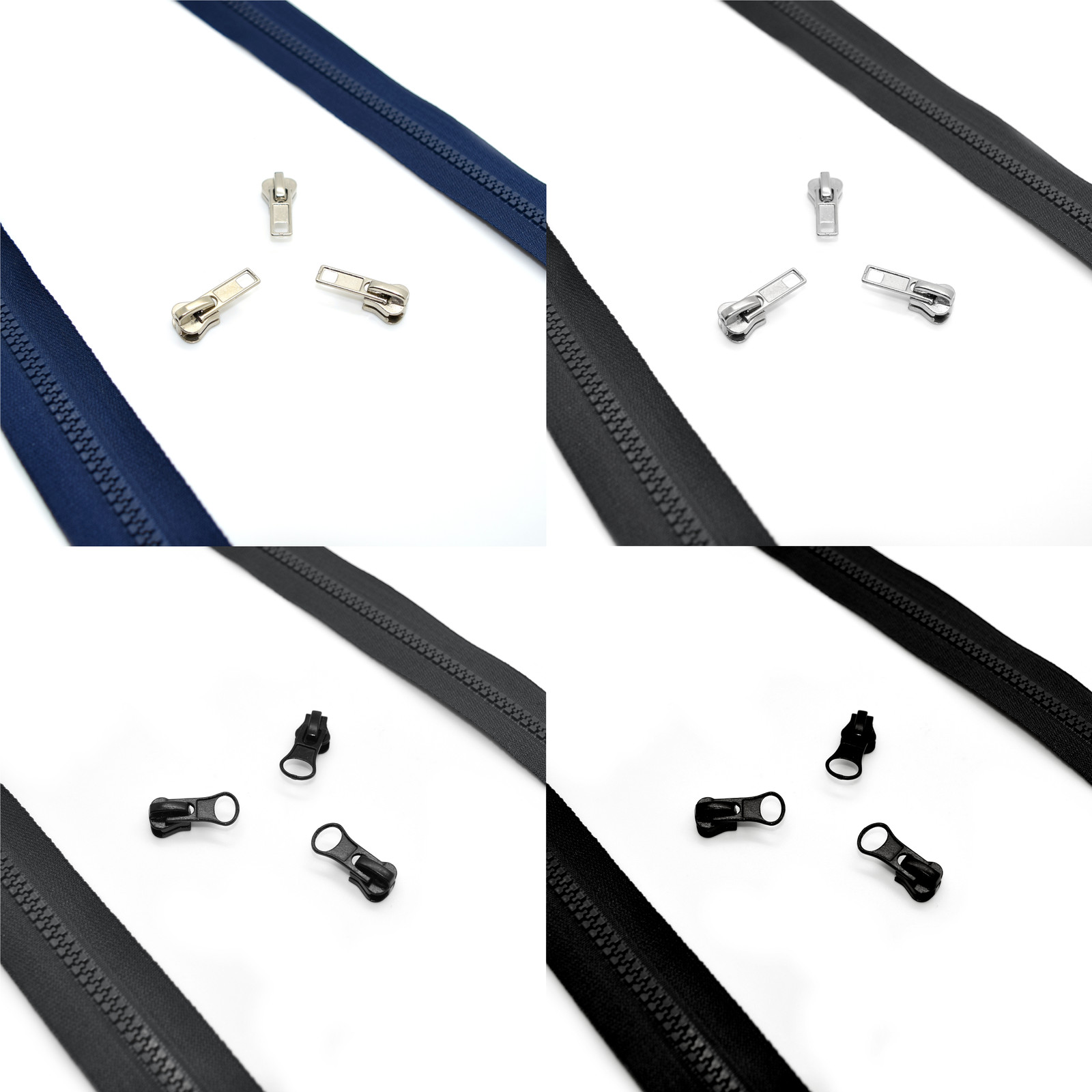 High Quality Plastic Chunky Zip No 5 Continuous Zipper Tape 6 ...