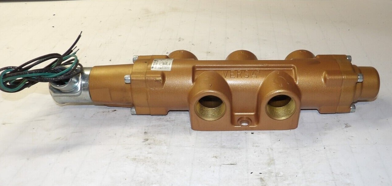NEW VERSA PNEUMATIC SOLENOID VALVE 4-WAY | Grelly USA