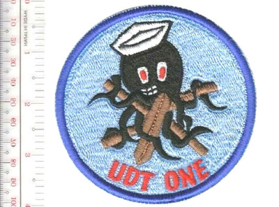 US Navy Korea War Underwater Demolition Team UDT One SCUBA ABN vel NO ...