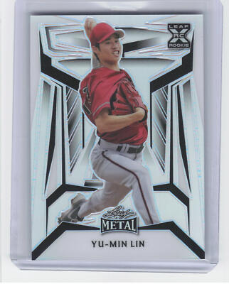 2023 Leaf Metal Draft #B-101 Yu-Min Lin XRC Prismatic Silver #/189 | eBay