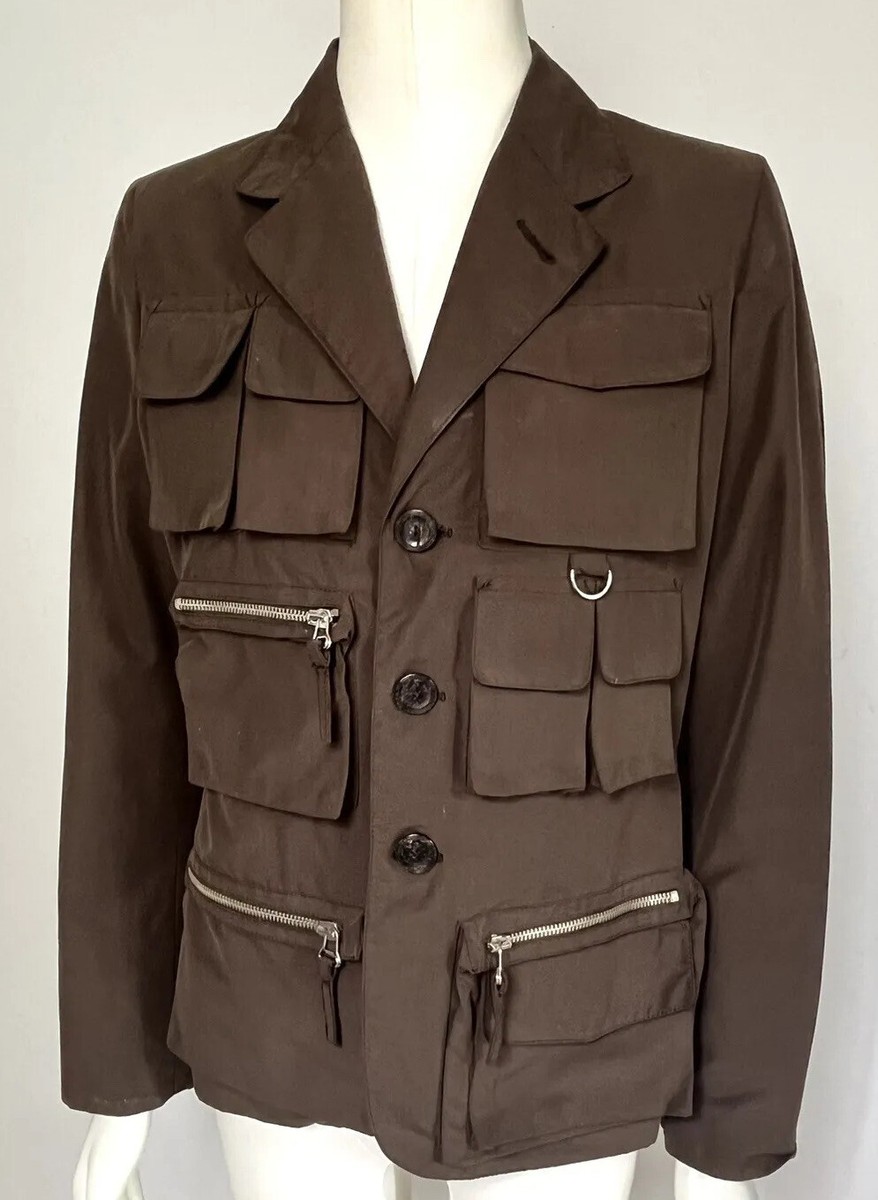 Jean-Paul GAULTIER CLASSIQUE Brown Jacket Vtg. Pockets - Zip Jean-Paul GAULTIER CLASSIQUE Brown Jacket Vtg. Pockets - Zip