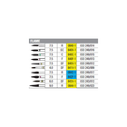 Shofu Dental 841V-1 Robot FG #841 Super Fine Grit Flame Shaped Diamond ...