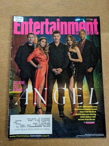 ENTERTAINMENT WEEKLY MAGAZINE JUNE 28, 2019 ANGEL REUNION DAVID M352 | eBay