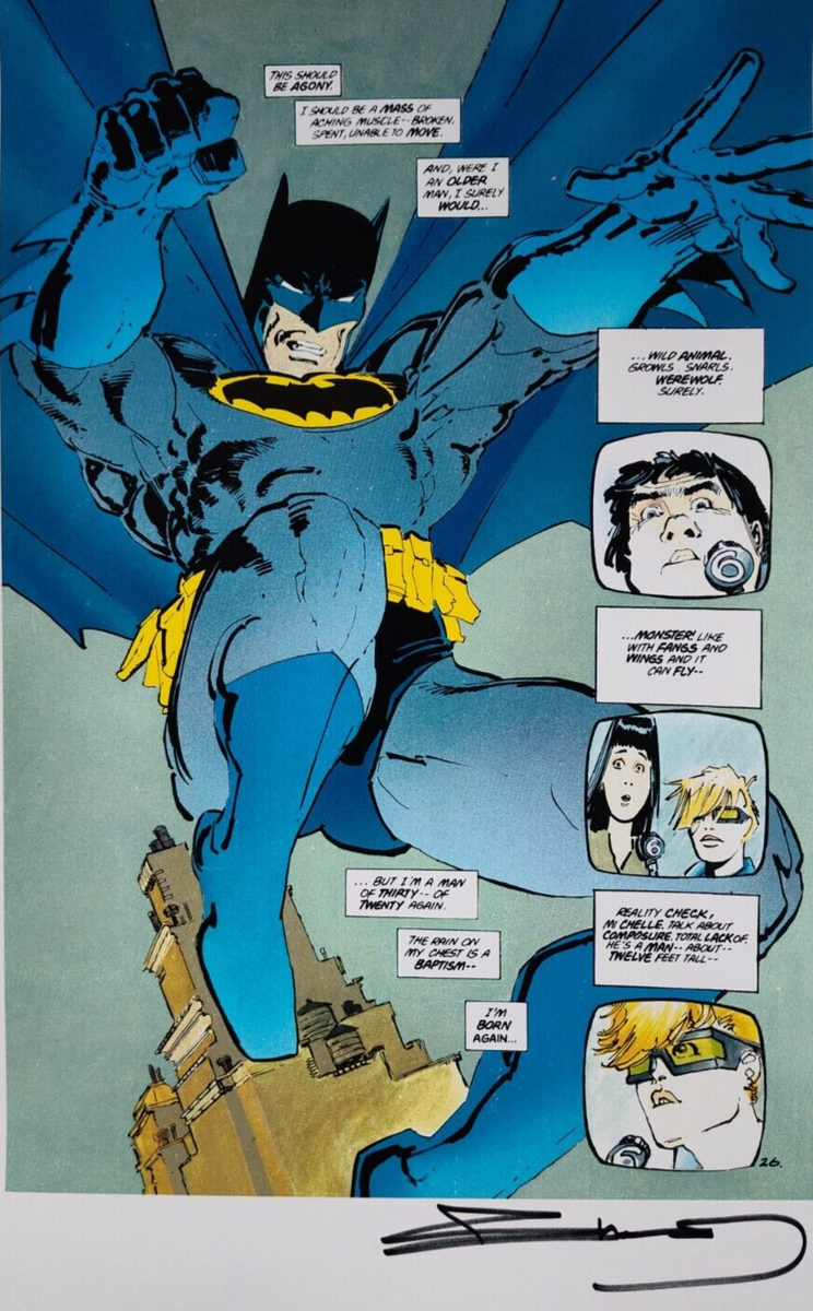 Dark Knight Returns Art The Cultured Nerd
