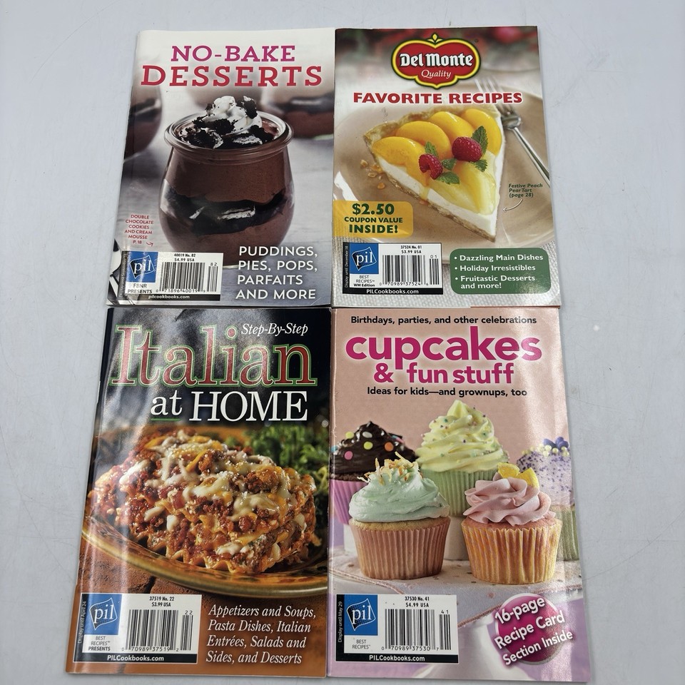 Lot 26 PIL Name Brand Monthly Cookbooks- Recipe Booklets Savory-Desert ...