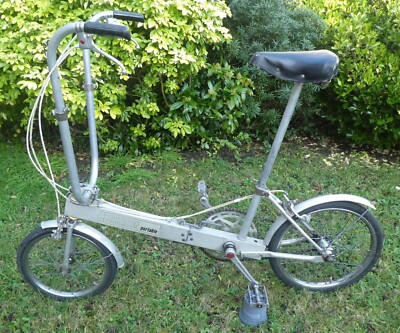 Bickerton Portable Bicycle 3-Speed - classic 1970s folding aluminium ...