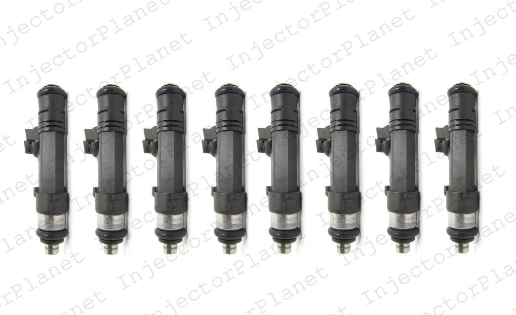 Set of 8 Bosch 0280158001 injector 03-04 Ford Expedition 5.4L Triton V8 ...