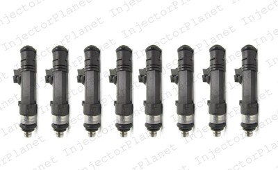 Set of 8 Bosch 0280158001 injector 03-04 Ford Expedition 5.4L Triton V8 ...