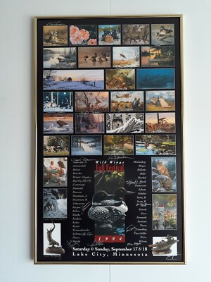 Wild Wings Wildlife Poster William J Koelpin, Carl McCleskey Multiple ...