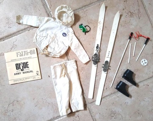 Vintage Hasbro 1964 GI Joe SKI PATROL SNOW TROOPER SET Jacket Pants ...