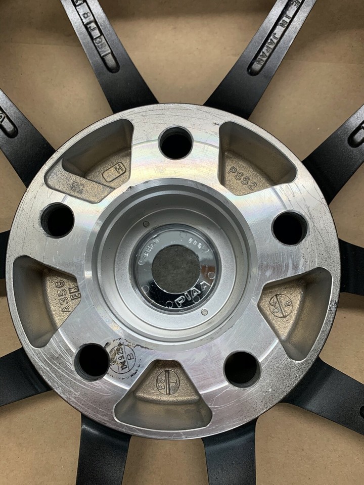 19" PIAA Racing Wheel Rim | 5x112 | 35 Offset | Two Piece | Hyper Black ...