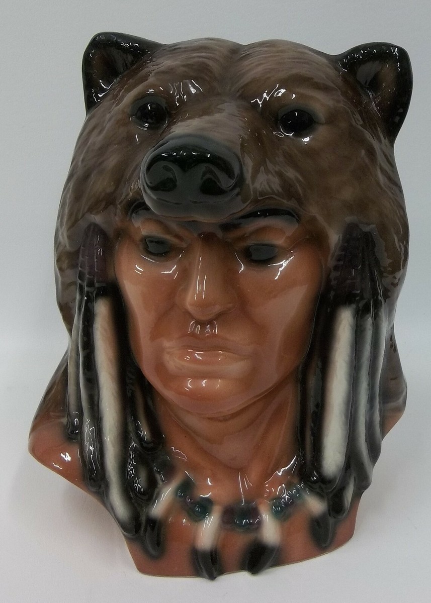 Real Bear Head Hat