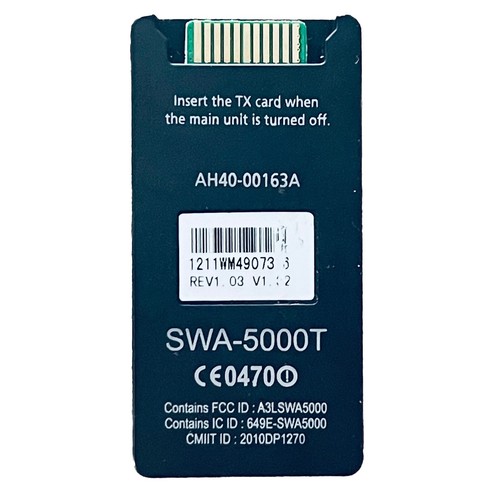 Genuine Samsung SWA-5000 Wireless Adapter TX Card Transmitter OEM AH40 ...