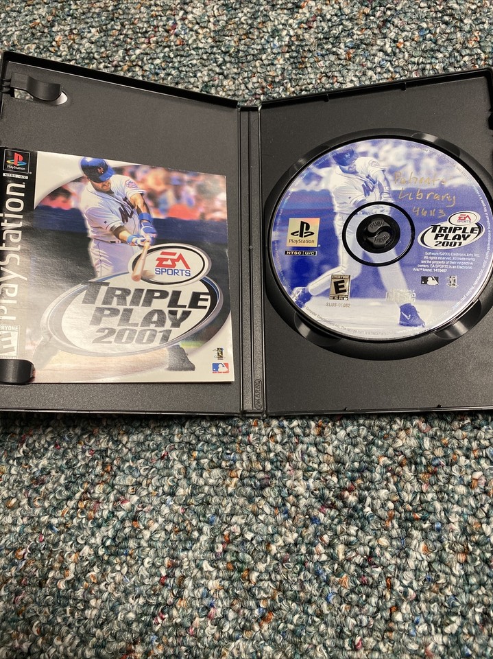 Triple Play 2001 (Sony PlayStation 1, 2000) 14633141047| eBay
