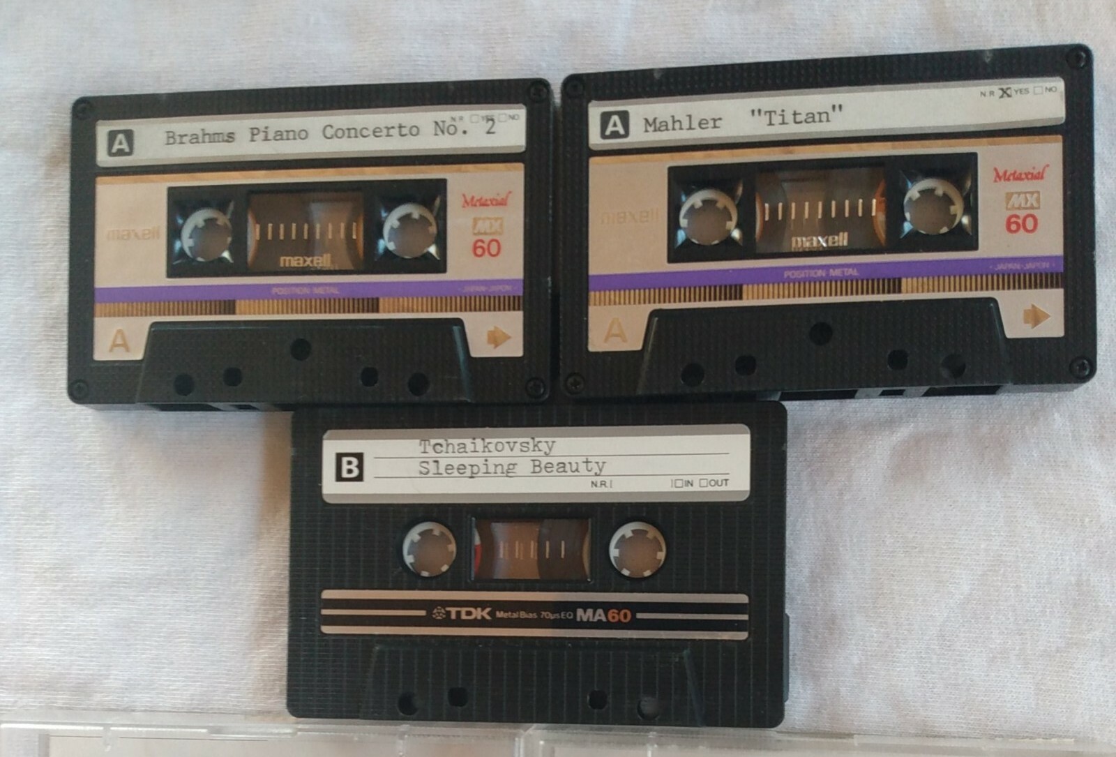 LOT OF 3 METAL TAPES 1 TDK 2 Maxwell CASSETTE TAPES all 90 MINUTES | eBay