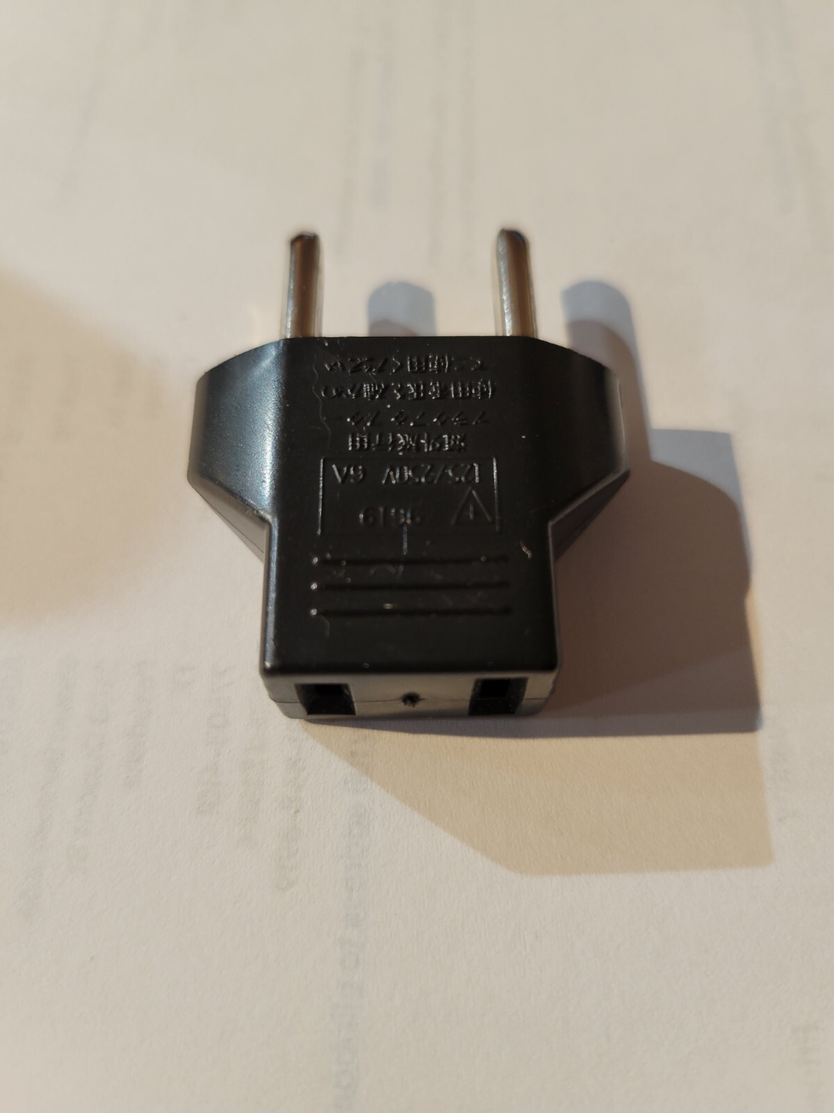 European Euro EU to US USA Travel Wall Power Plug Outlet Converter ...