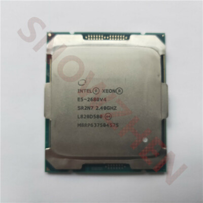 Intel Xeon E5-2680 V4 CPU 14-Core 28-T 2.4GHz Socket 2011-3 120W ...