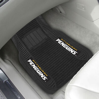 Fanmats 13854 Pittsburgh Penguins 2 Piece Deluxe Car Mat Set | eBay