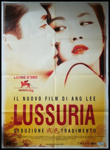 LUST CAUTION Original Movie Poster 39x55" 2Sh Italian ANG LEE | eBay