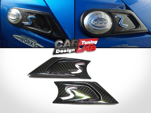 Carbon Side Marker Scuttle Overlay Cover For Mini Cooper R55 R56 R57 ...