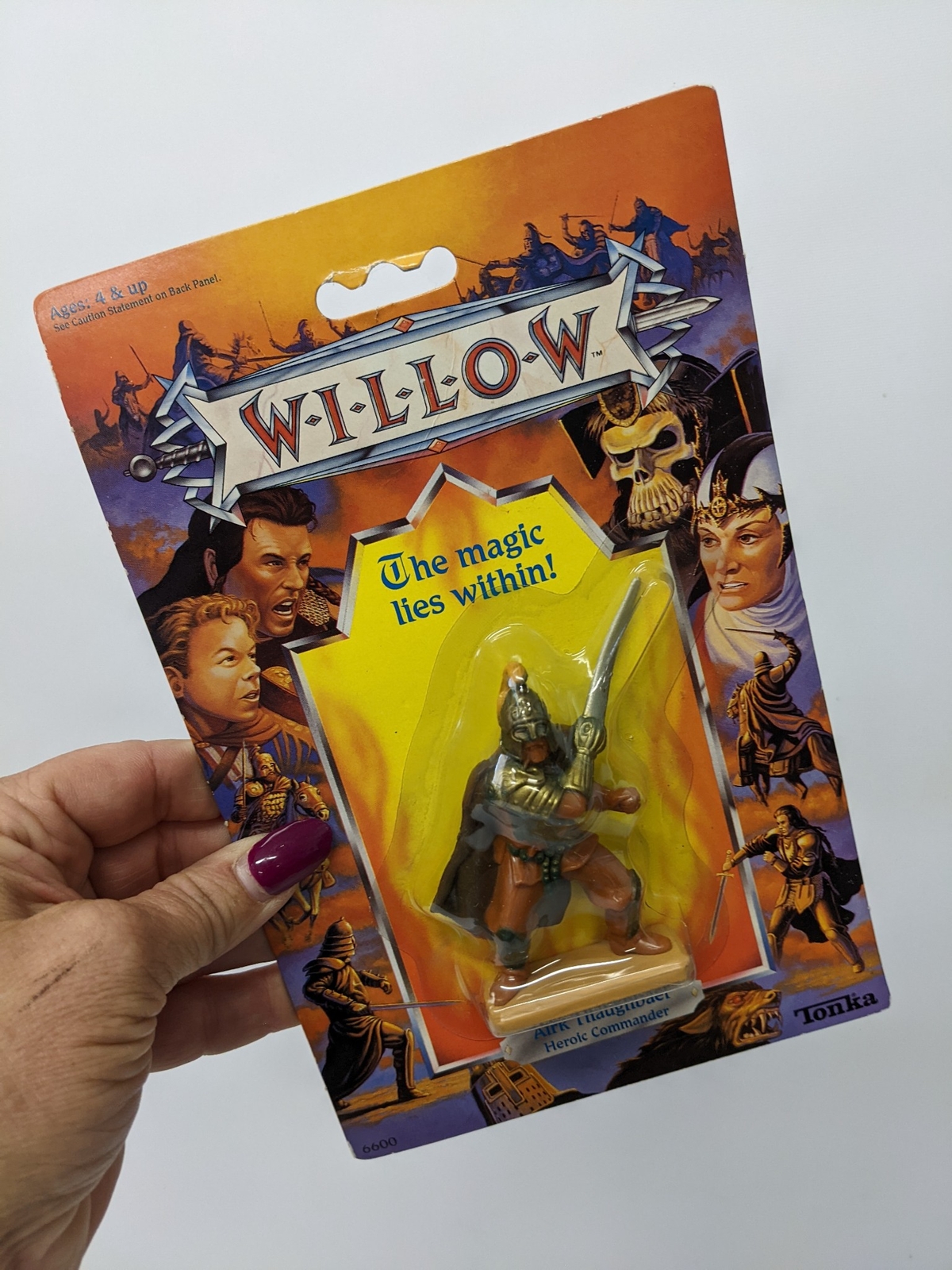 Vintage 1988 Tonka WILLOW 'Airk Thaughbaer' Commander Action Figure ...