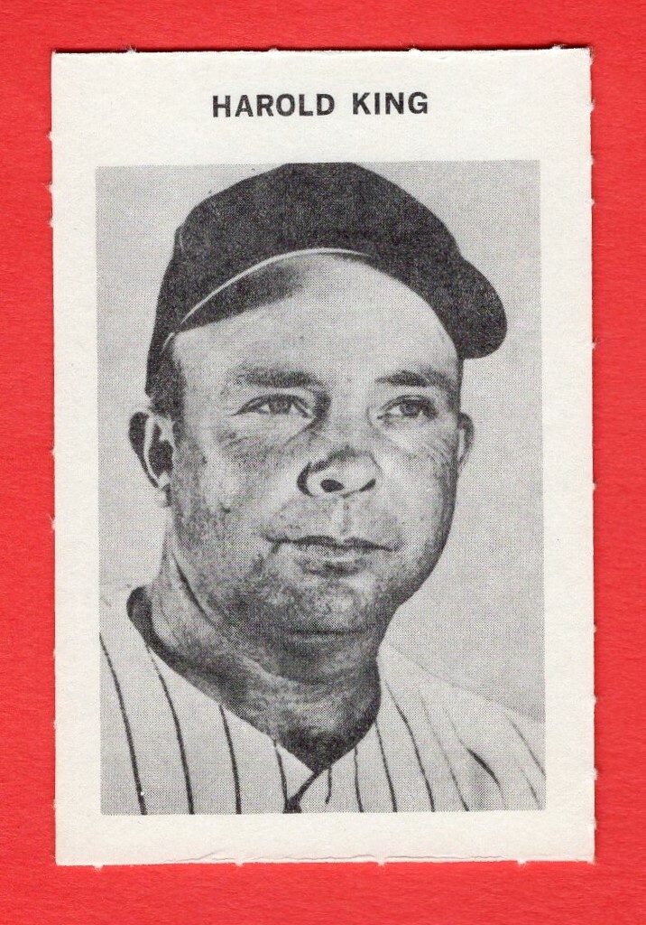 1969 Milton Bradley # 146A Harold King - Atlanta Braves - Box 705-282 ...