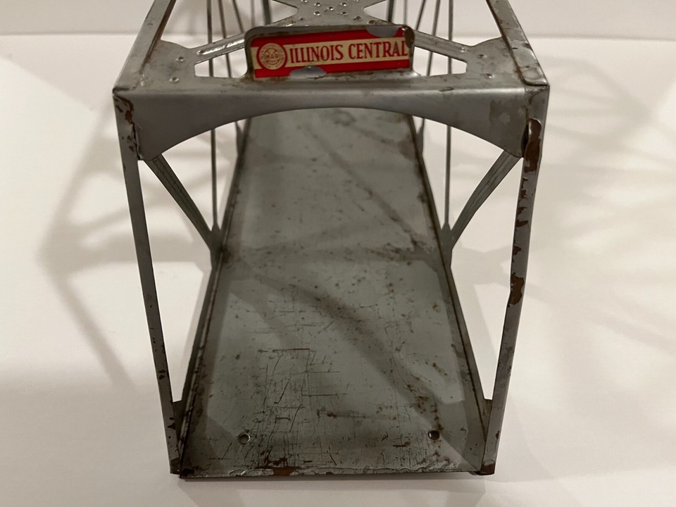 Vintage Marx O-Scale Silver Illinois Central Railroad Truss Bridge | eBay