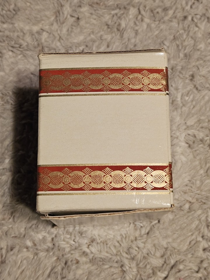 Vintage Avon Cape Cod Gothic Vampire Ruby Red Creamer NEW IN BOX NO ...