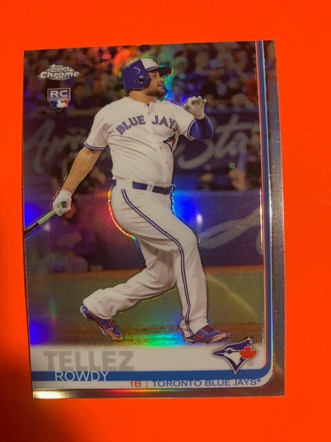 2019 TOPPS CHROME ROWDY TELLEX XFRACTOR + REFRACTOR RC #2 | eBay