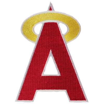 1972 - 1992 California Angels Big 'A' Logo Halo Hat Cap Logo Sleeve ...