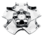 NEW Set SILVER Center Hub Caps that fit 2002-2010 LEXUS SC430 18" Alloy ...