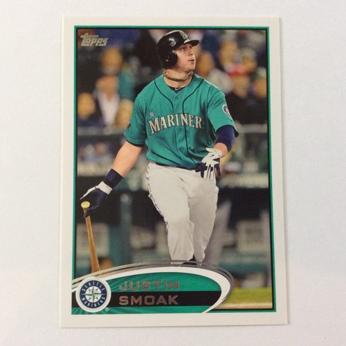 2012 Topps #627 Justin Smoak Seattle Mariners | eBay