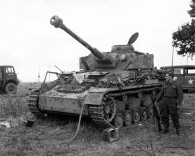 Captured German Panzer IV Normandy, July 3, 1944 Photo | eBay