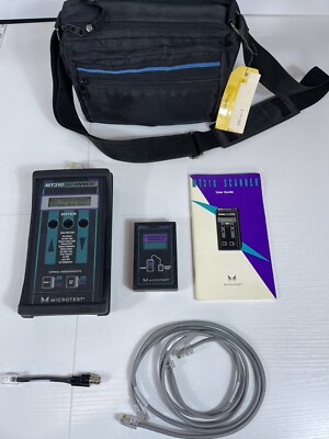 Microtest MT310 Scanner Wireless Network Tester Scanner TESTED | eBay