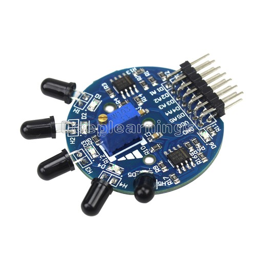 5 Way Flame Sensor Module Digital Analog Output Fire extinguisher FOR ...