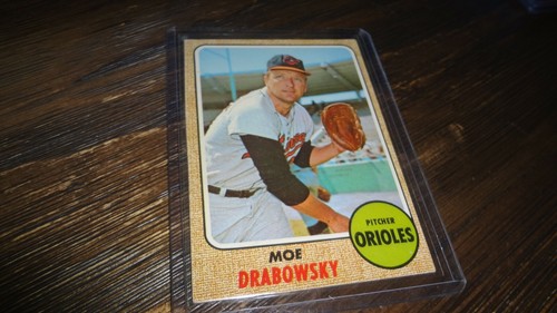 1968 TOPPS # 242 MOE DRABOWSKY BASEBALL CARD | eBay