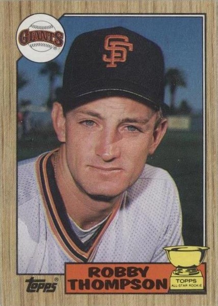 1987 Topps - #658 Robby Thompson for sale online | eBay