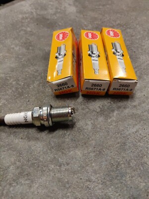 NGK Racing Spark Plug R5671A-8 Set Of 4 | eBay Australia