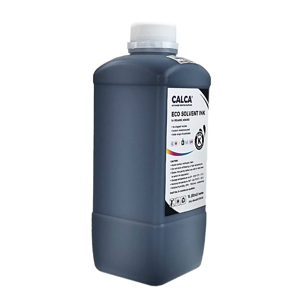 US Stock 1L/Color Calca Compatible Roland ECO Solvent Ink CMYKLCLM ...