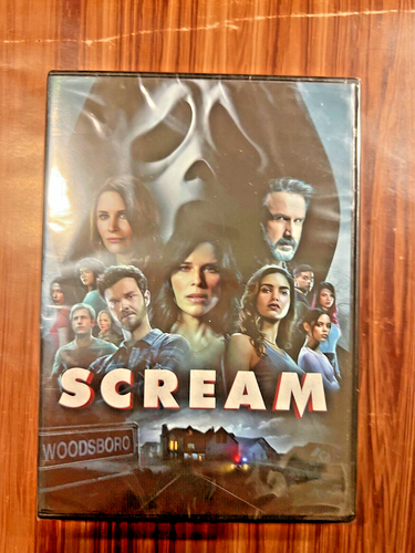 Scream 5 DVD 2022 Horror Movie Neve Campbell Courteney Cox Comedy ...