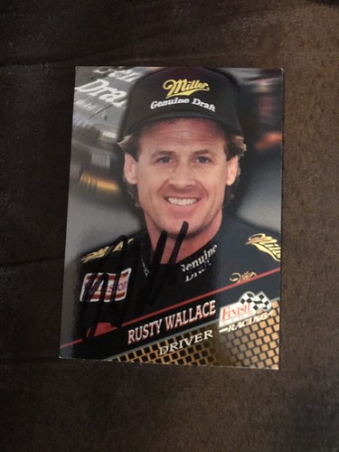 Rusty Wallace Signed Trading Card Autographed | eBay