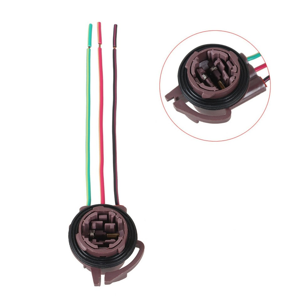 Universal Pigtail Wire Female Socket 3157 U Two Harness Front Turn ...