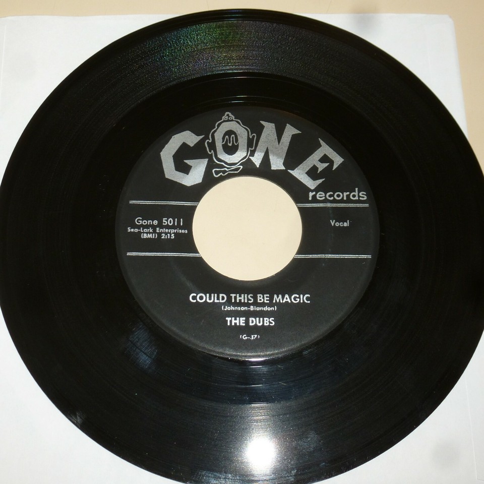 DOO WOP 45 RPM RECORD - THE DUBS - GONE 5011 | eBay