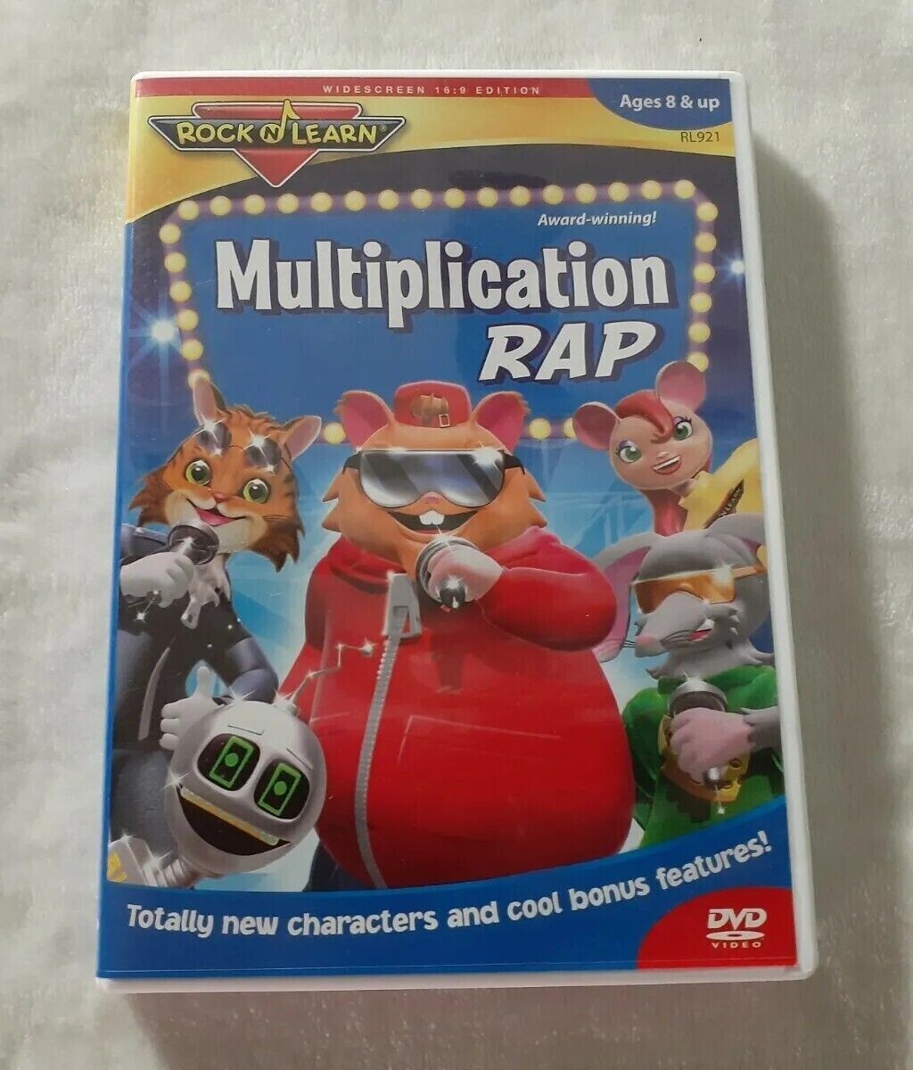 Multiplication Rap G by Rock N Learn DVD READ DETAILS SHIPS NEXT DAY ...