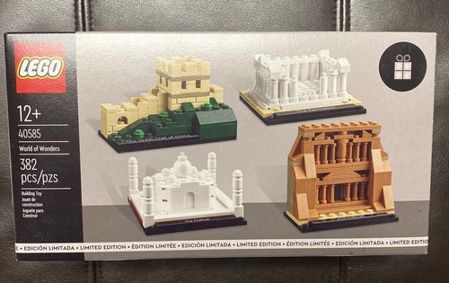 LEGO ARCHITECTURE 40585 World of Wonders Set 382 pcs Brand New VIP ...