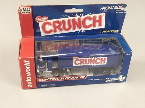 HO SCALE NESTLE'S CRUNCH RACING RIGS SEMI TRUCK SLOT CAR MINT IN THE ...