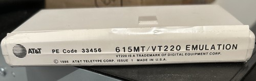 AT&T 615MT/VT220 1986 Emulation Module (30 Day Warranty) w Users Guide ...